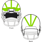 Classic "Wing" Helmet Decal Set - Sportdecals