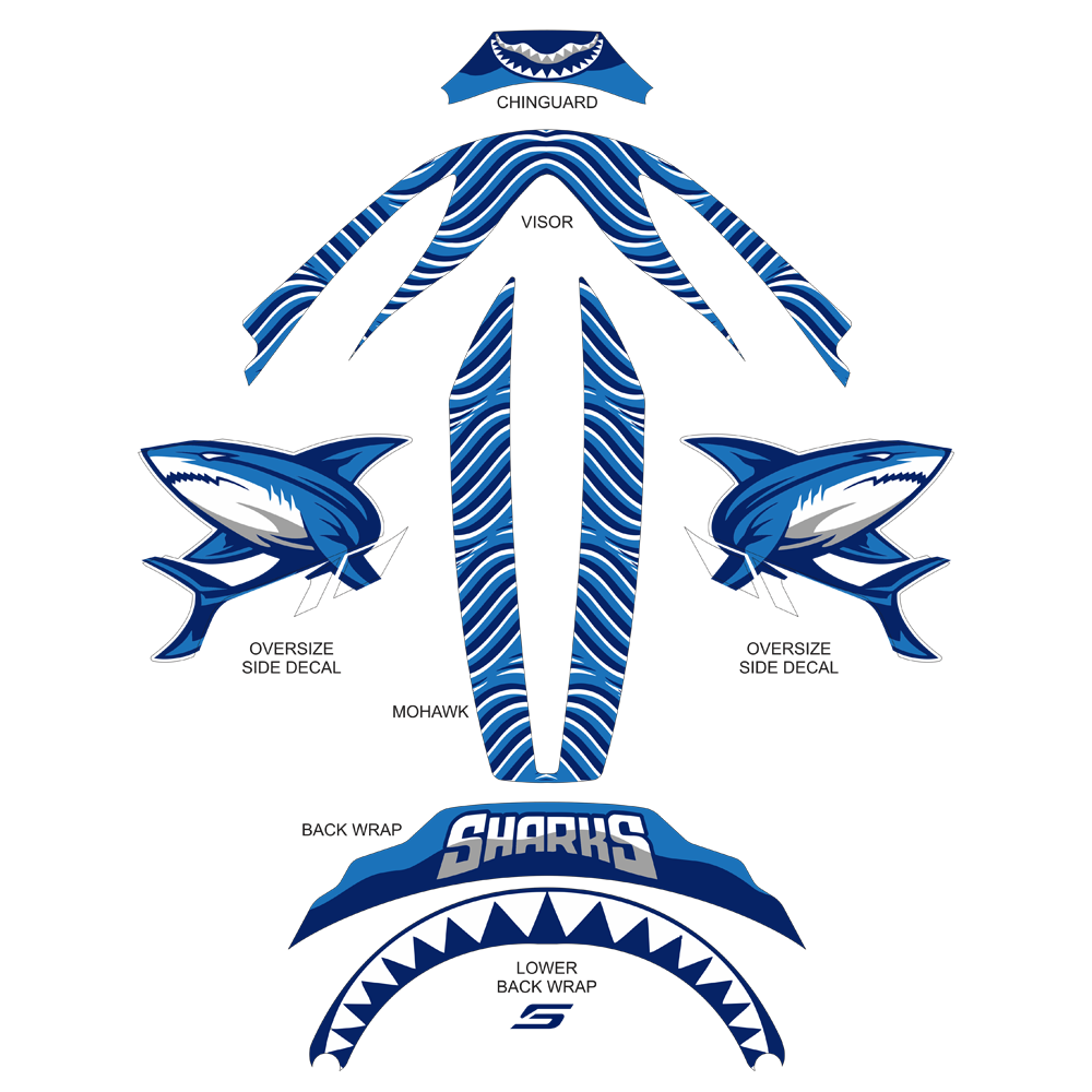 Lacrosse Premium Kit - Sportdecals