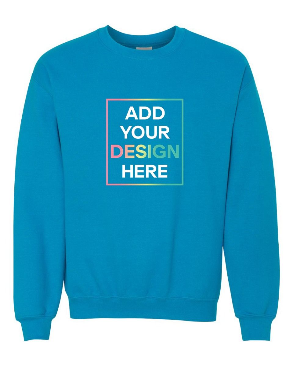 Custom Decorated Heavy Blend™ Crewneck Sweatshirt - Sportdecals