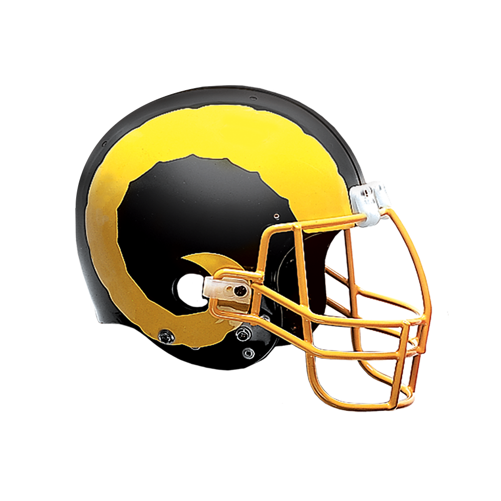 rams helmet decal