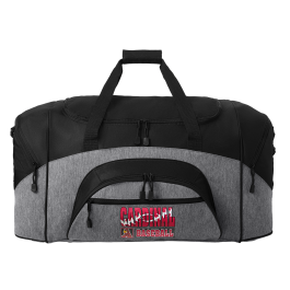 Custom Decorated Colorblock Sport Duffel - Sportdecals